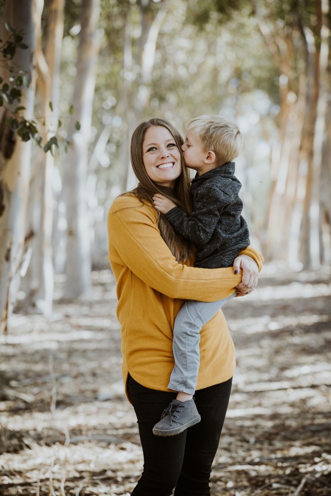 Scripps Beach + Woods Family Photos | Stacey + James - Melissa Montoya ...