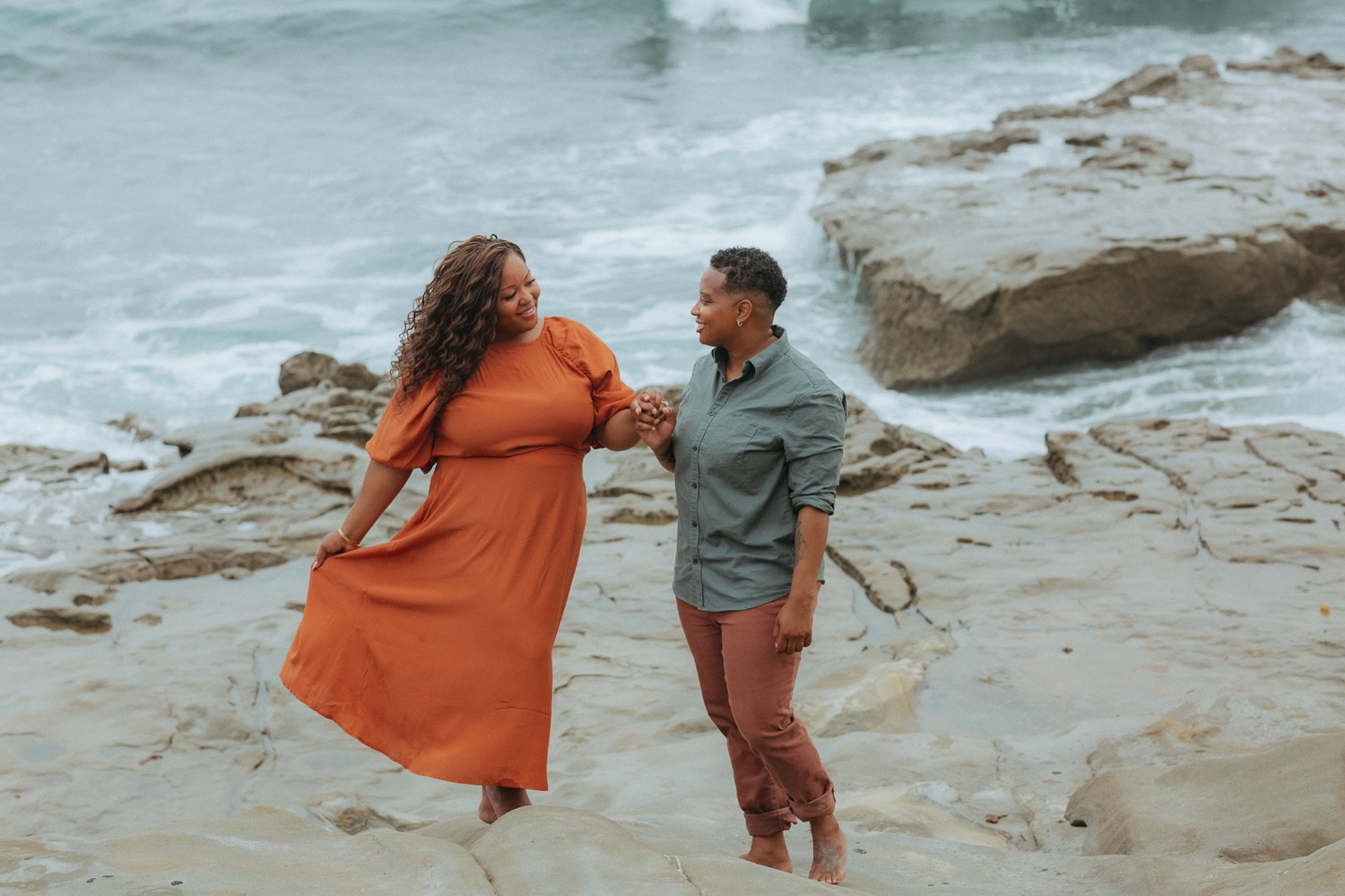 La Jolla Beach Engagement Photos | Tamarra + Katrina - Melissa Montoya ...