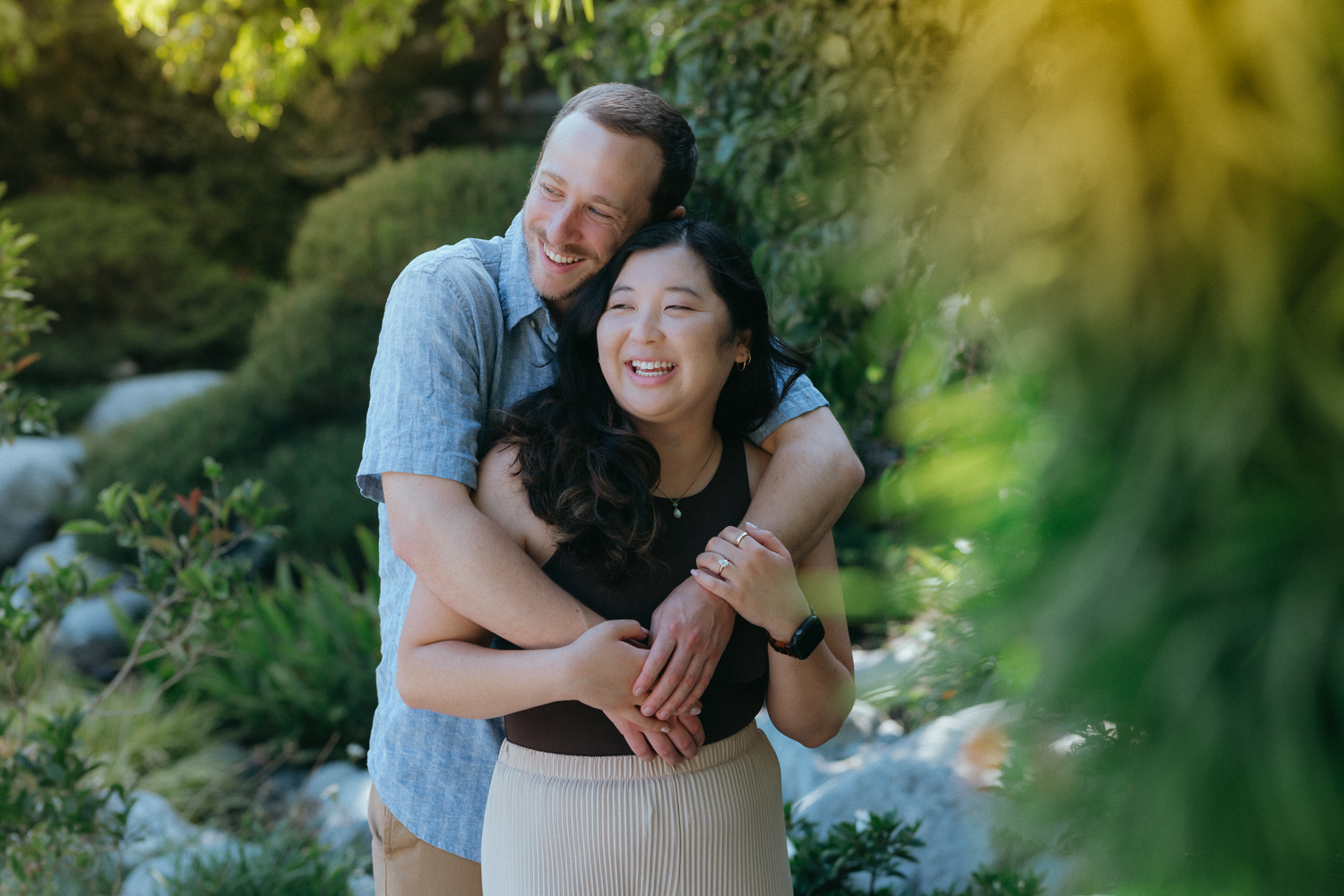 San Diego Japanese Friendship Garden Engagement Proposal Photos | E + L ...